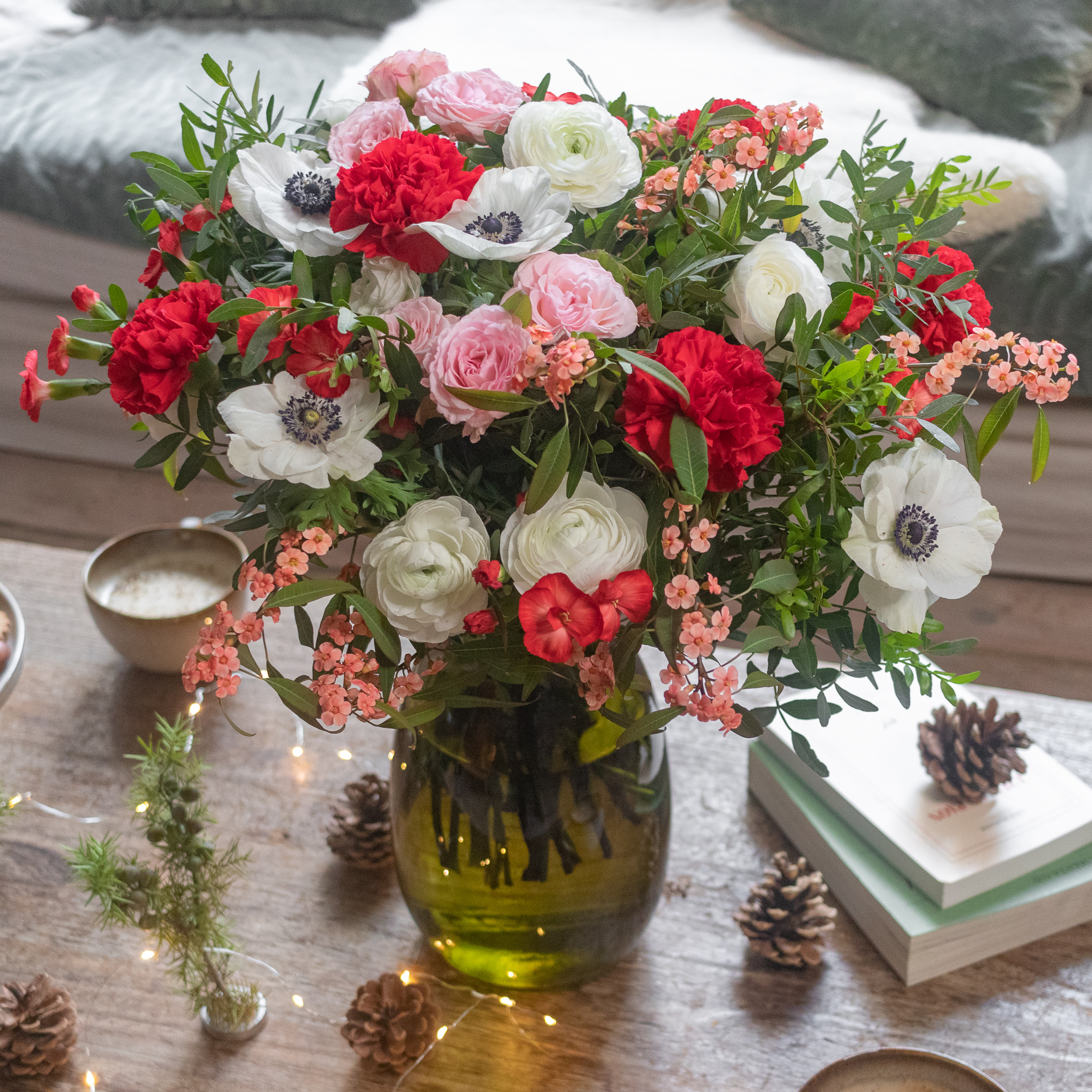 Offrir un bouquet de fleurs pour Noël, la bonne idée cadeau